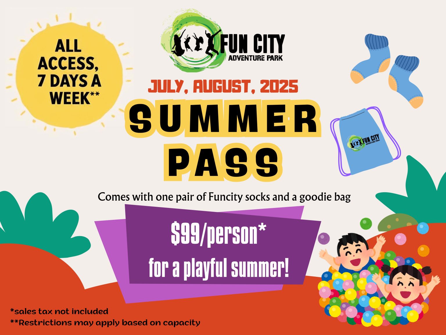 Funcity Trampoline & Adventure Park, Indoor Fun, Lansing, MI